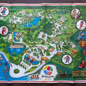 Worlds of Fun Kansas City Amusement Park Map - Etsy