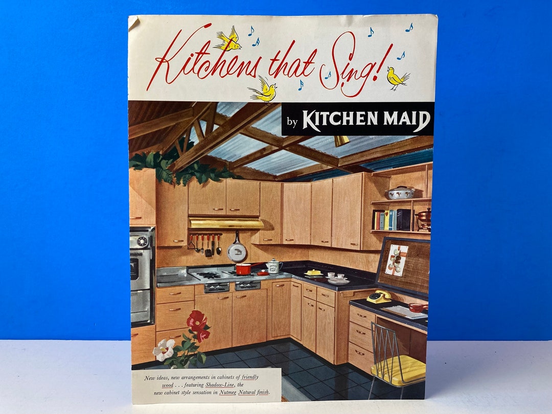 READ Kitchens That Sing Brochure Kitchen Maid - Etsy UK