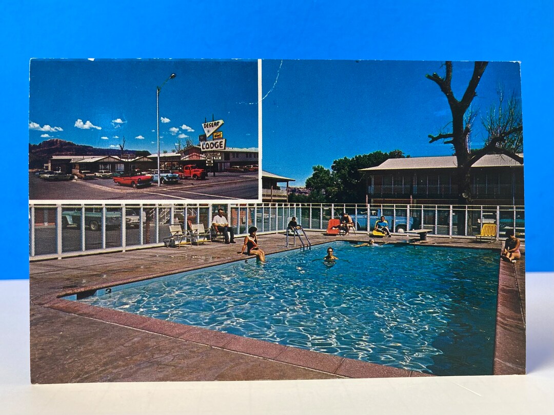 Desert Lodge & Inn Moab Postcard - Etsy