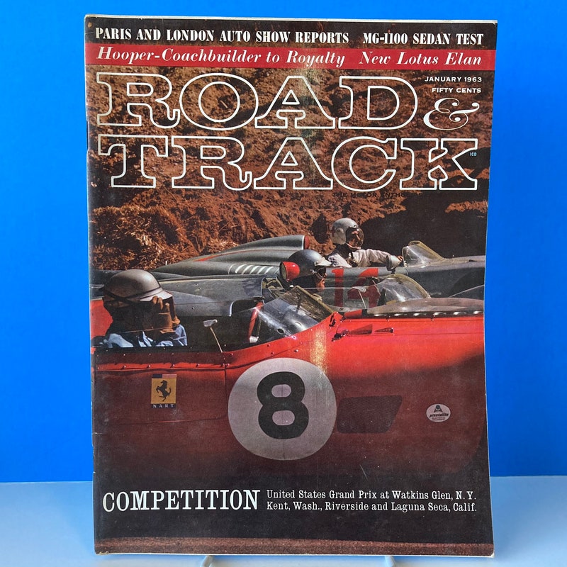 Road Track Magazine - Etsy
