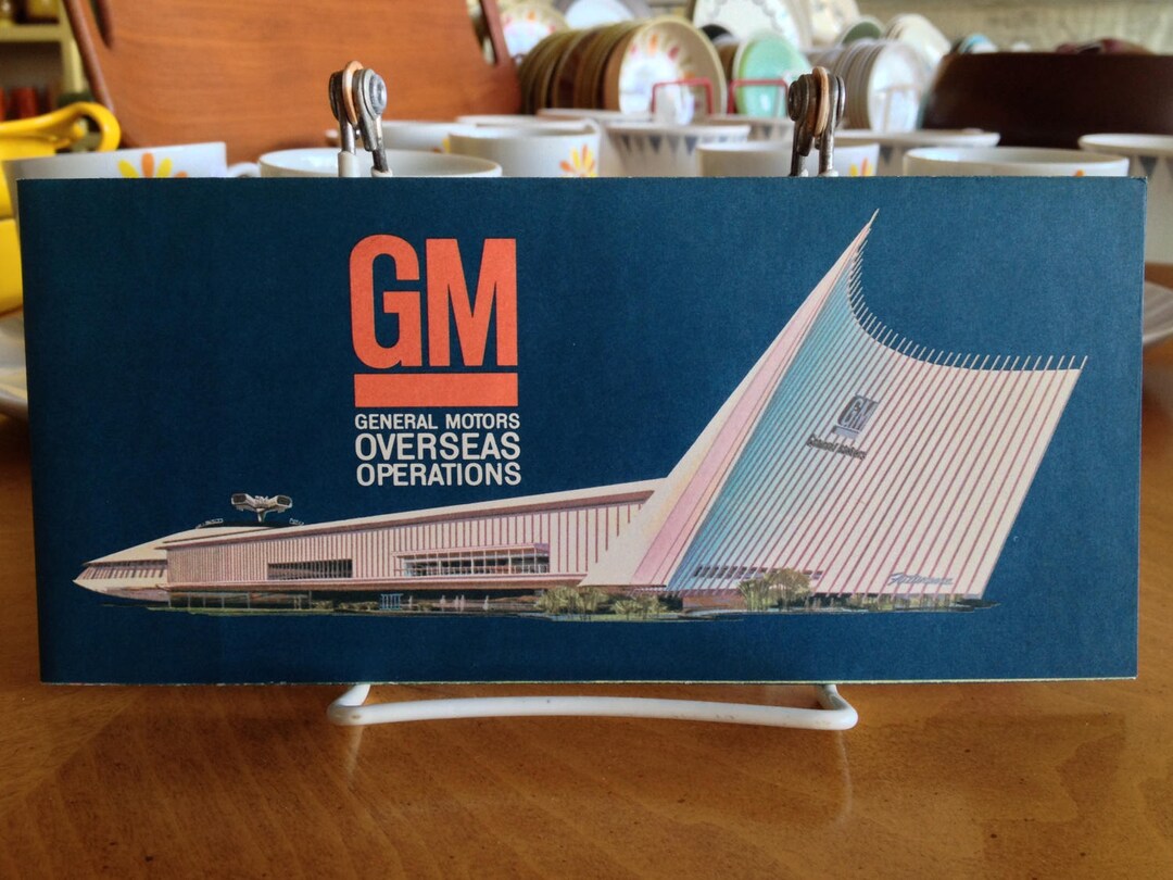GM Futurama Overseas Operations the New York World's Fair Brochure - Etsy