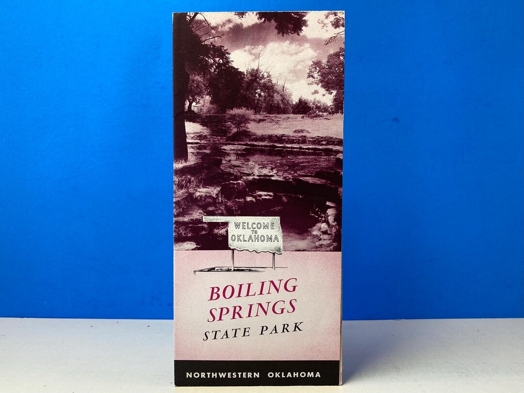 Boiling Springs State Park Brochure - Etsy