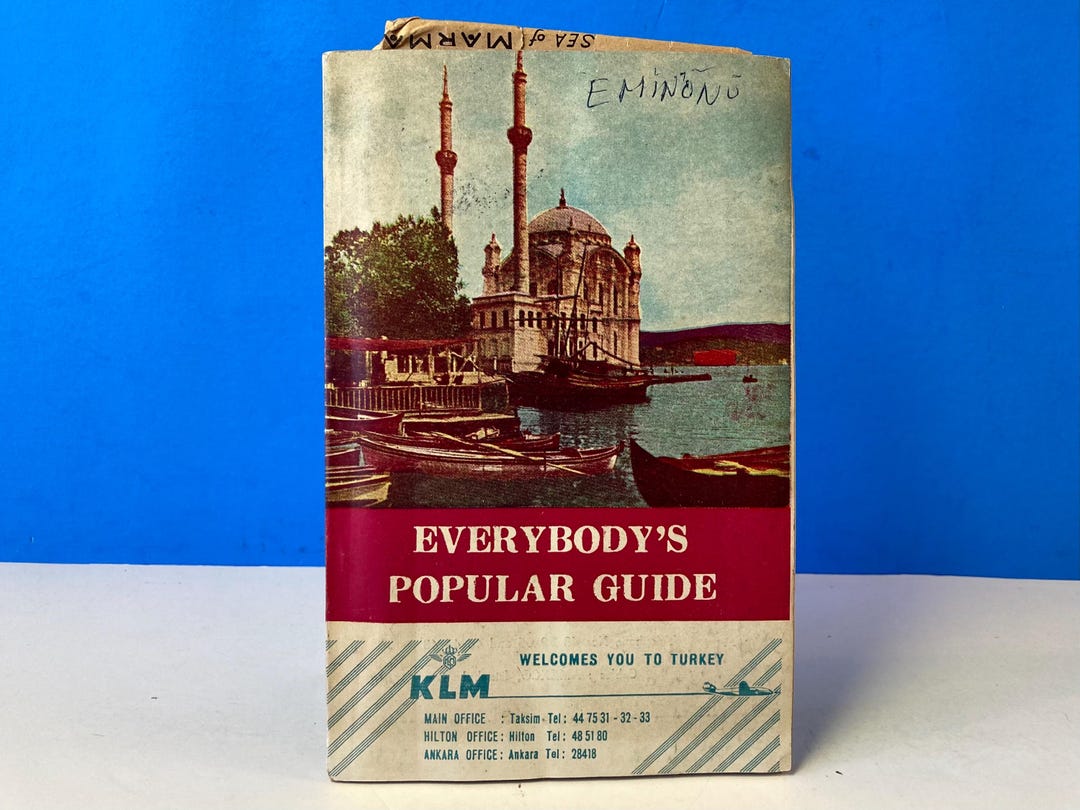 KLM Welcomes You to Turkey Booklet - Etsy