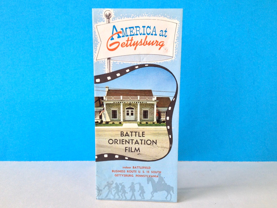 America at Gettysburg Brochure - Etsy