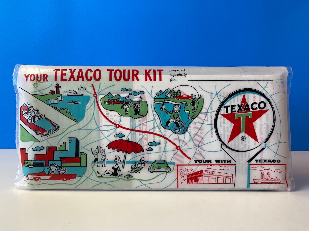Texaco Tour Kit W Maps - Etsy