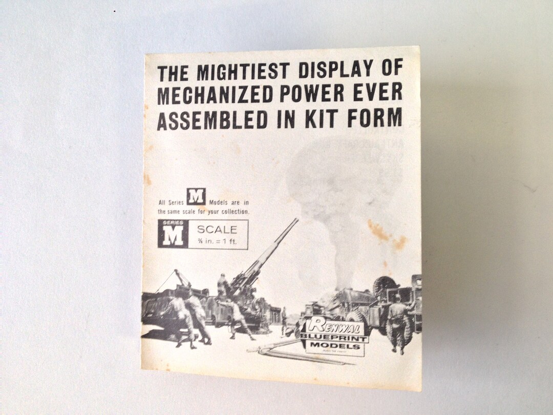 Renwal Blueprint Models Brochure - Etsy