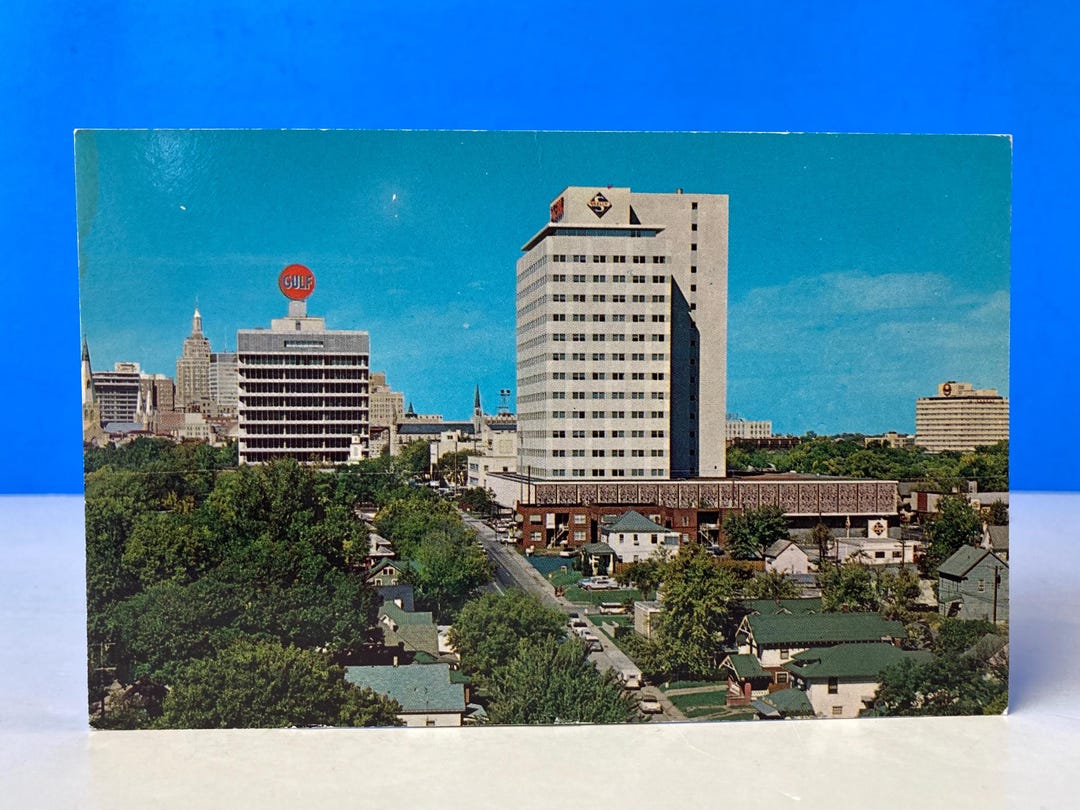 Tulsa the Oil Capital of the World Postcard - Etsy