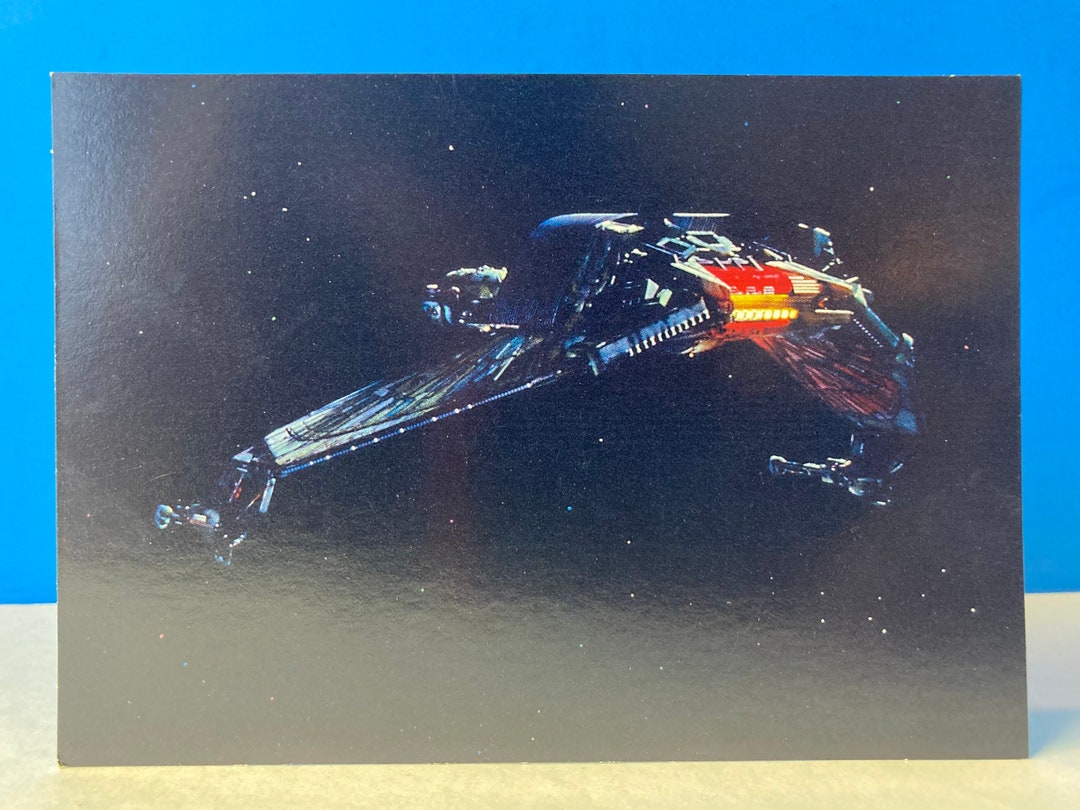 Star Trek Klingon Bird of Prey Postcard - Etsy