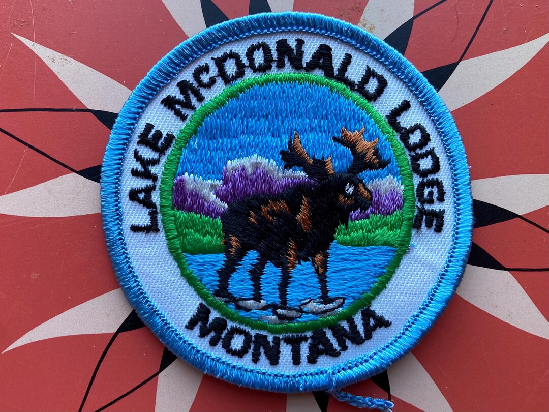 Vintage Lake Mcdonald Lodge Patch - Etsy
