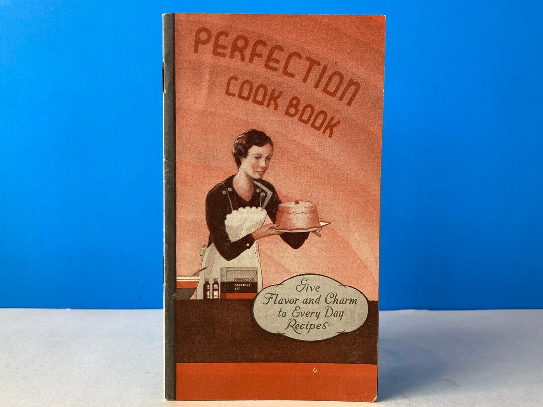Perfection Cook Book Early Avon - Etsy
