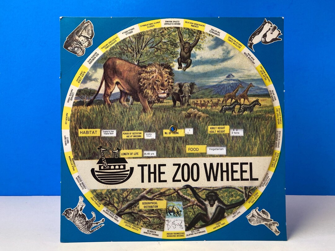 The Zoo Wheel - Etsy