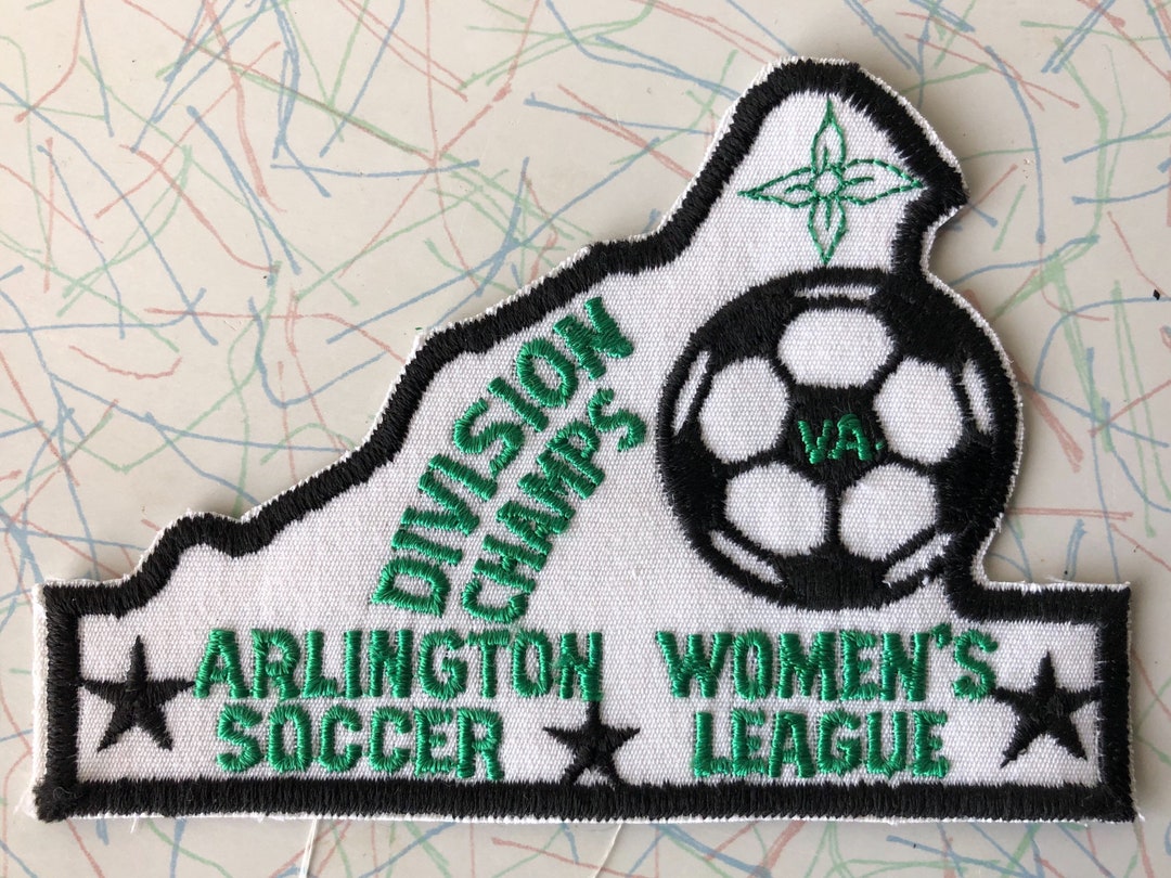 Vintage Arlington Women's Soccer League Division Champs Patch - Etsy