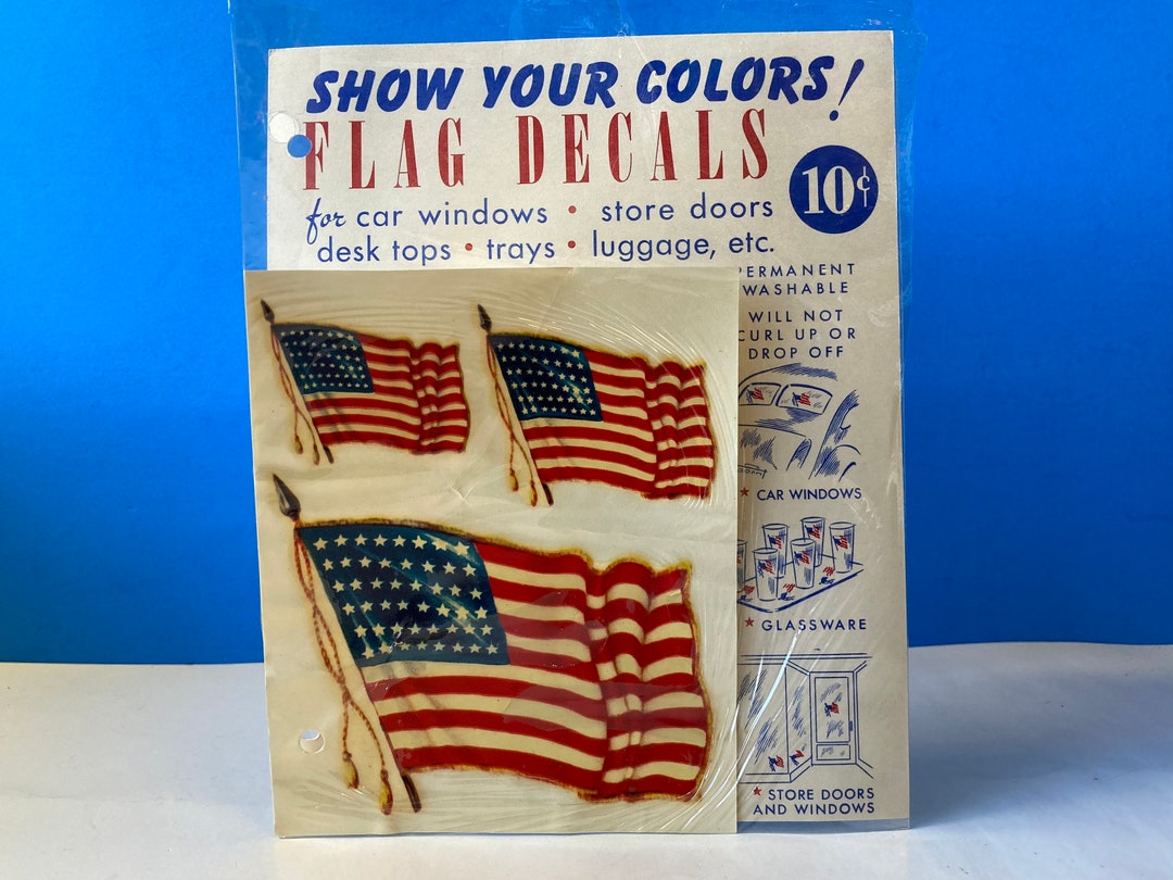 Meyercord 48 Star Flag Decals - Etsy