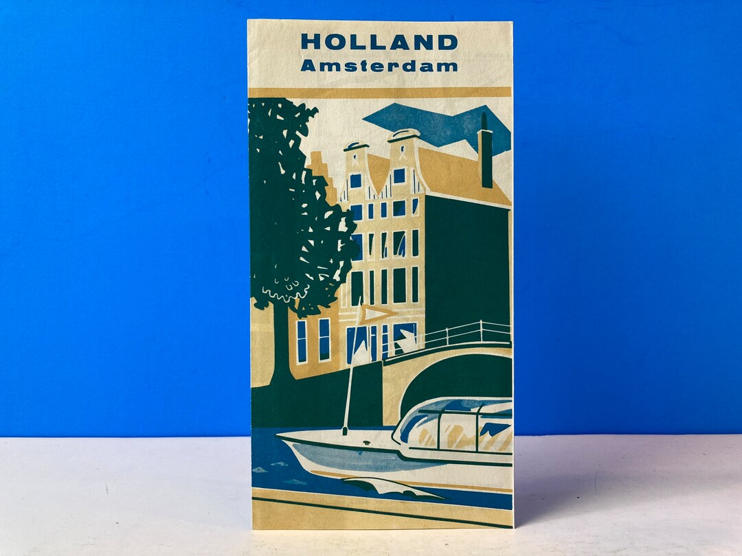 Holland Amsterdam Brochure / Map - Etsy