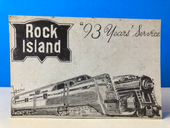 Rock Island Lines Postcard - Etsy