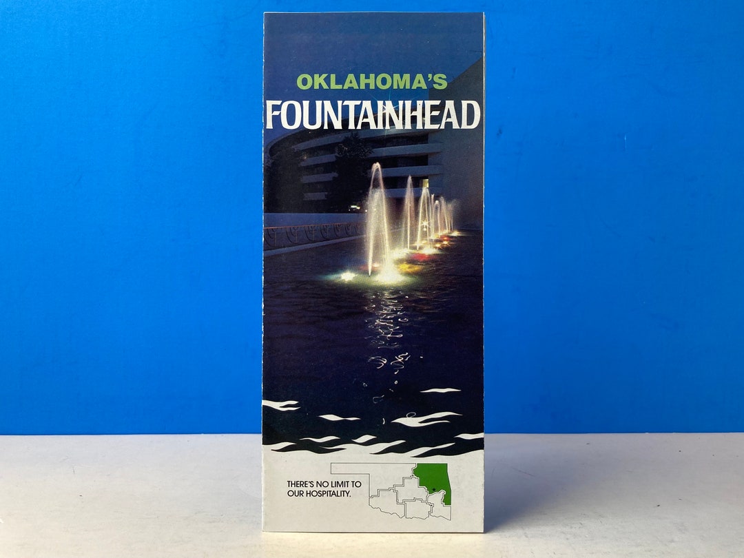 Oklahoma's Fountainhead State Lodge Brochure - Etsy