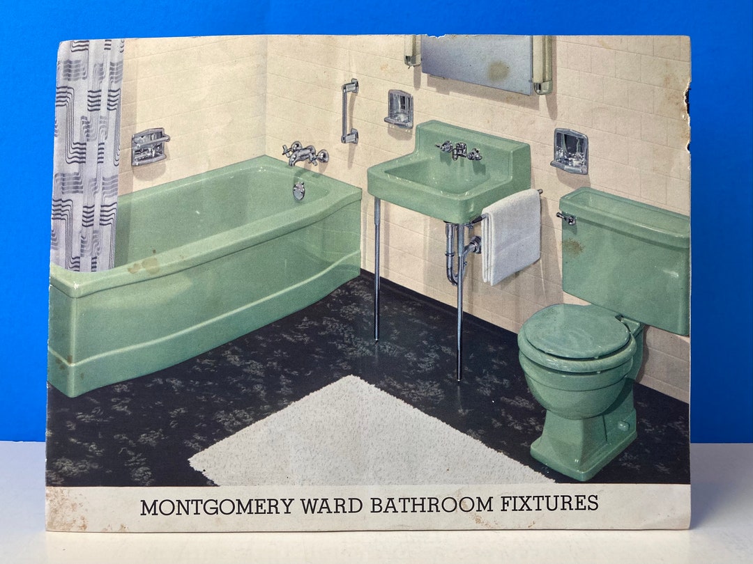 Montgomery Ward Bathroom Fixtures Catalog - Etsy