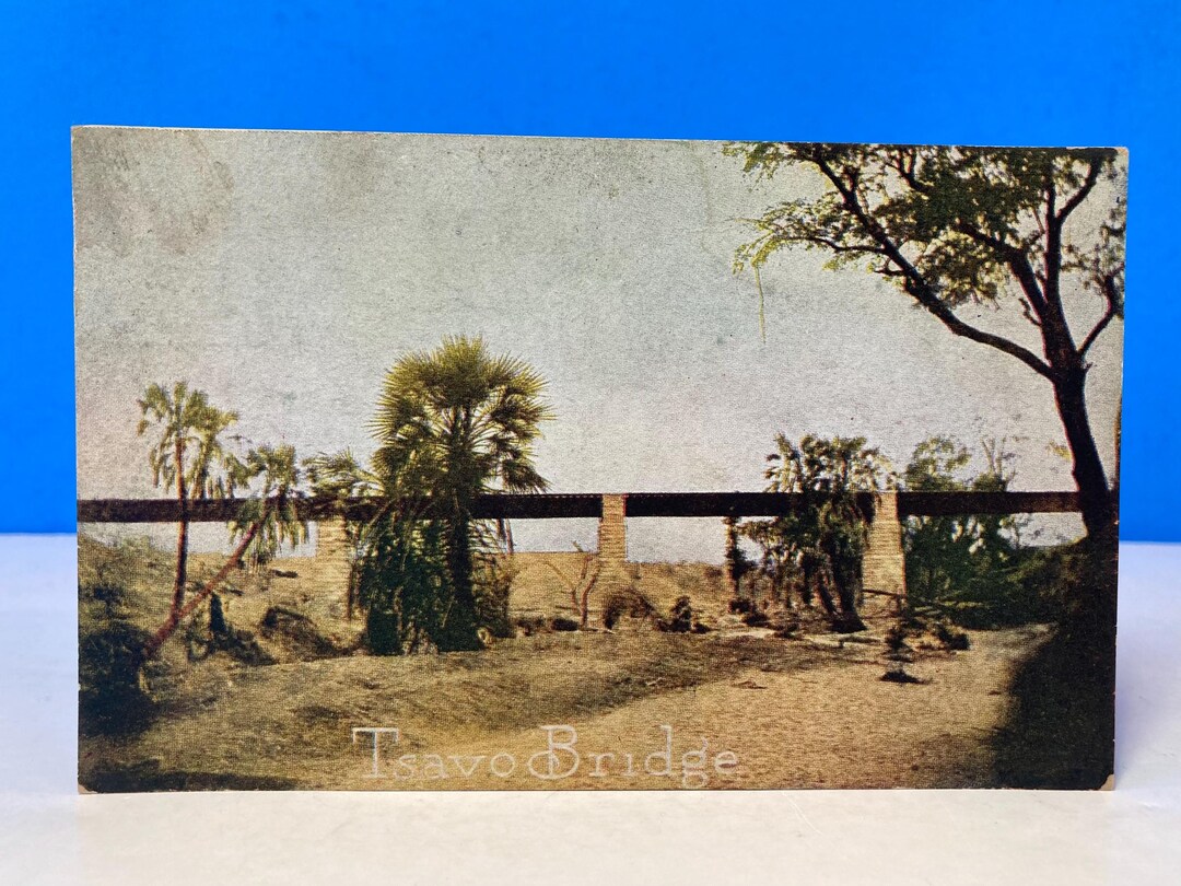 Tsavo Bridge Uganda Postcard - Etsy