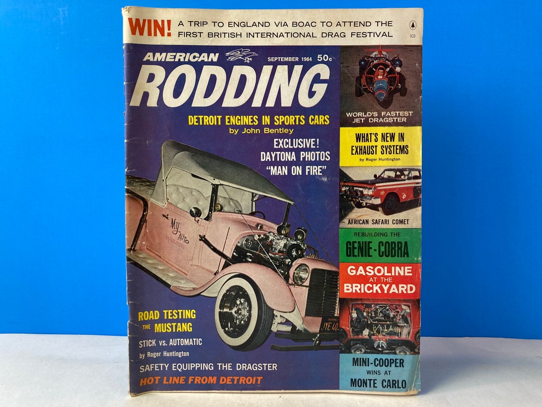 American Rodding Magazine September 1964 - Etsy