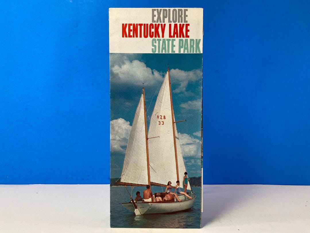Explore Kentucky Lake State Park Brochure - Etsy