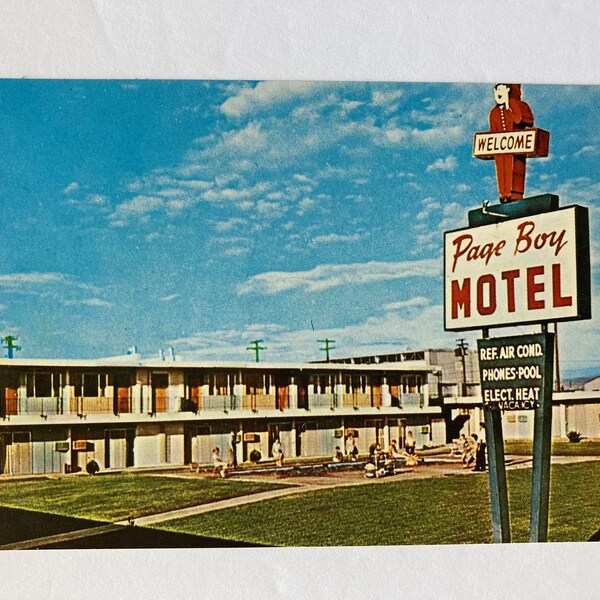 Motel Postcards - Etsy