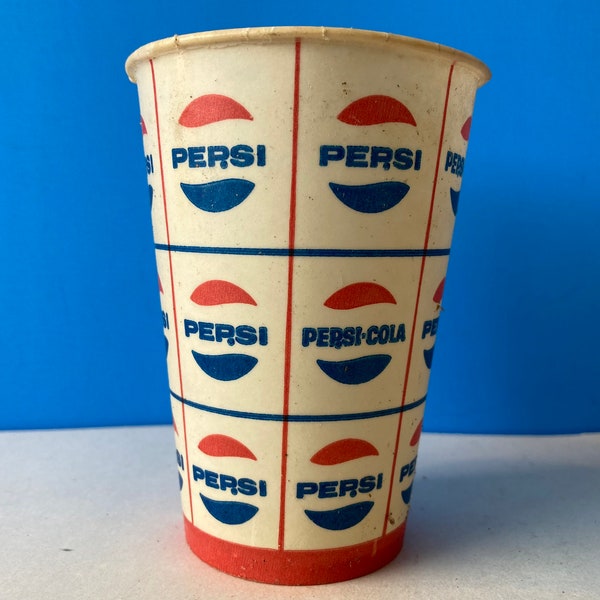 Pepsi Paper Cup - Etsy