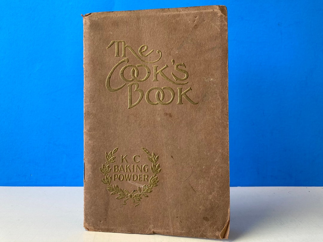The Cook's Book K C Baking Powder 1931 - Etsy