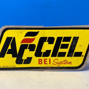 Vintage Accel BEI System Decal - Etsy
