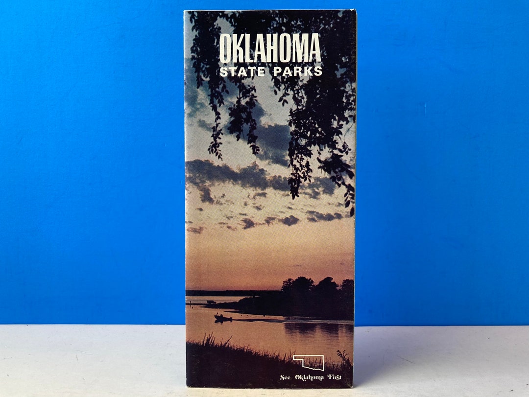 Oklahoma State Parks Brochure - Etsy