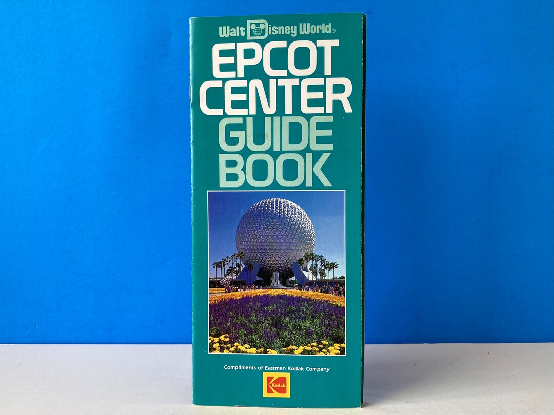 Walt Disney World Epcot Center Guide Book - Etsy