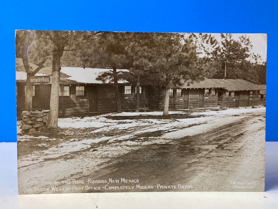 Inn by the Road Ruidoso New Mexico RPPC Postcard - Etsy