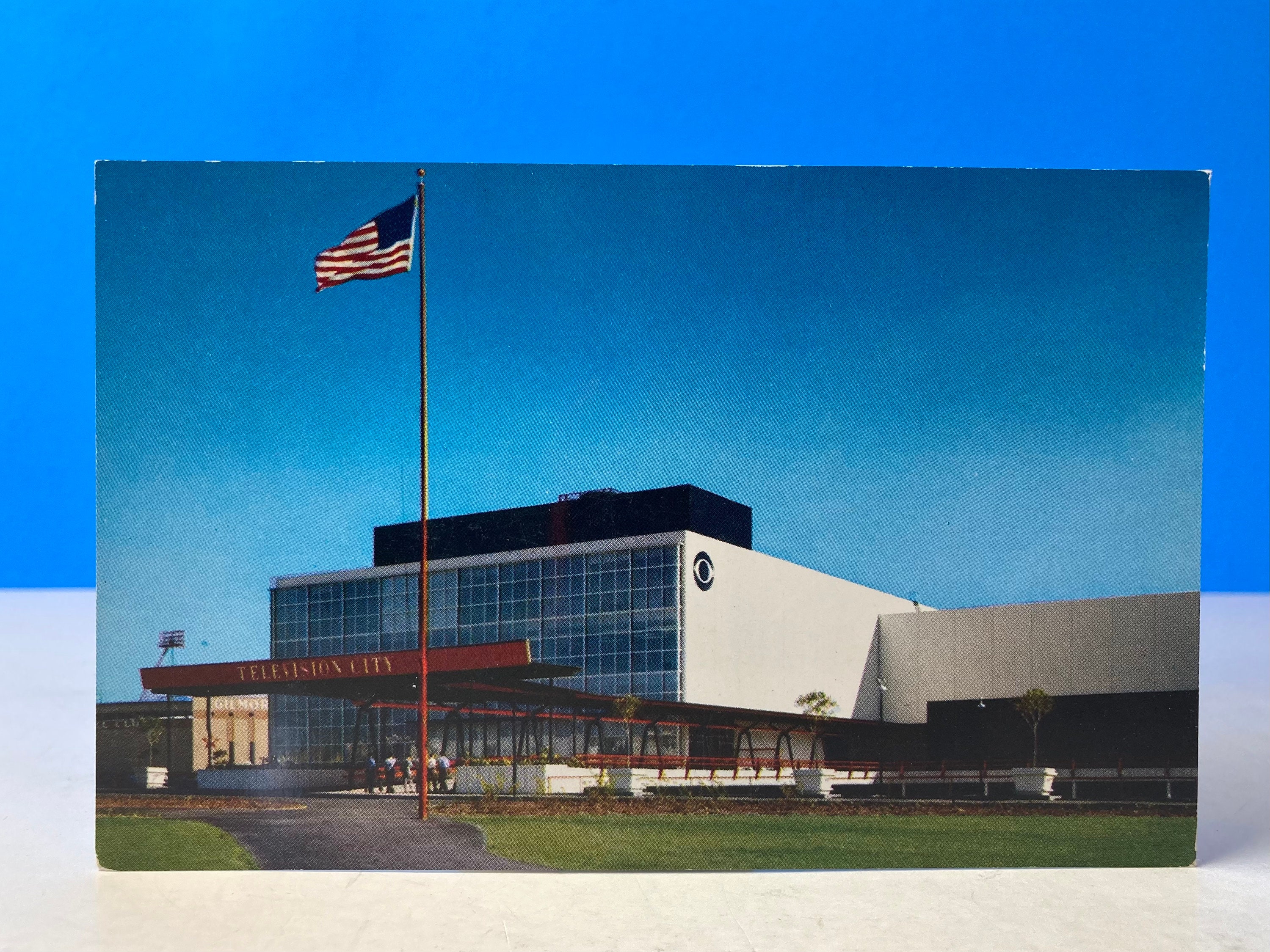 CBS Television City Postcard - Etsy