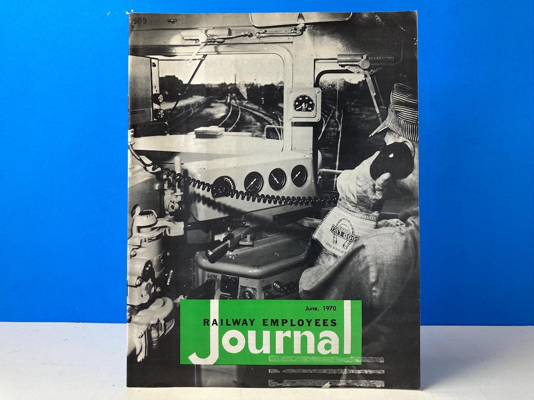 Railway Employees Journal June 1970 - Etsy