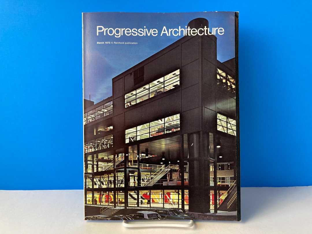 Progressive Architecture March 1973 - Etsy