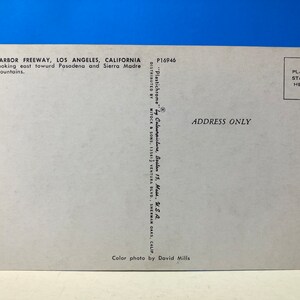 Harbor Freeway Los Angeles Postcard - Etsy