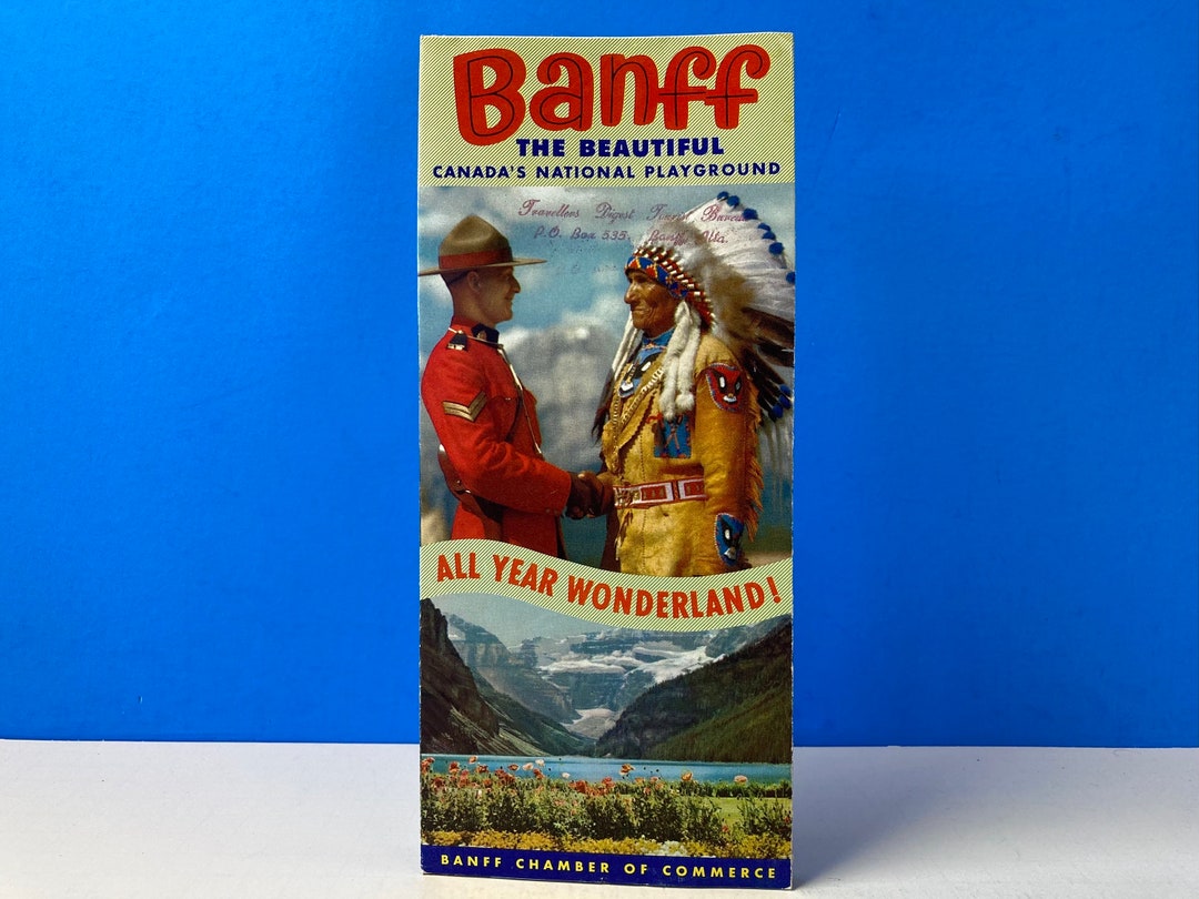 Banff the Beautiful Brochure - Etsy