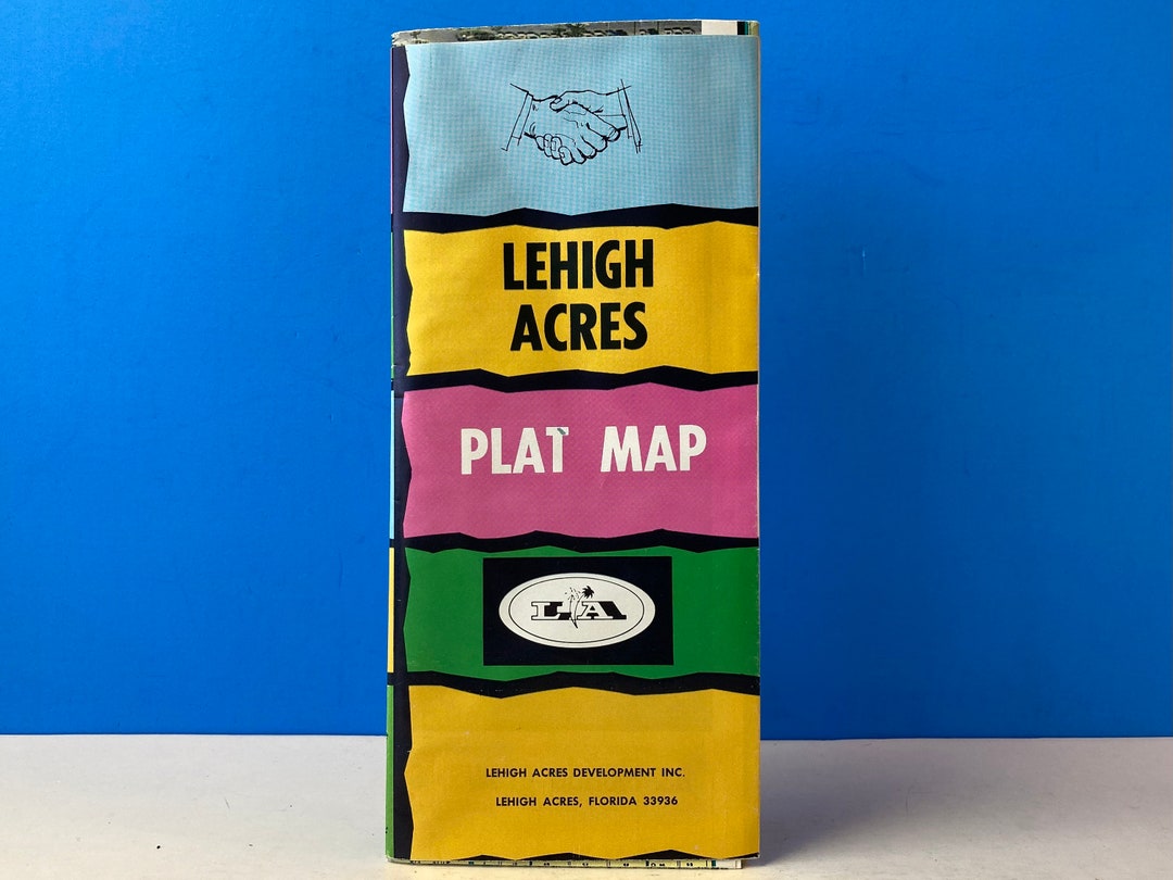 Lehigh Acres Plat Map - Etsy