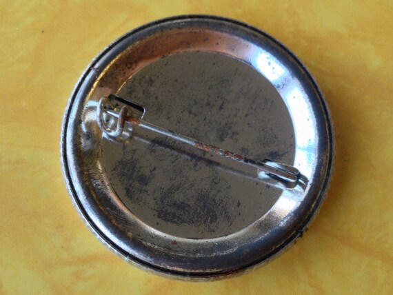 Mickey Mouse Sorcerer's Apprentice Pin Button - Gem