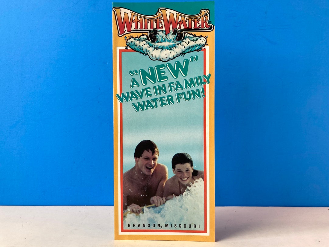 White Water Branson Brochure - Etsy