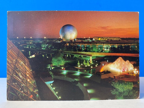 Epcot Future World Postcard - Etsy