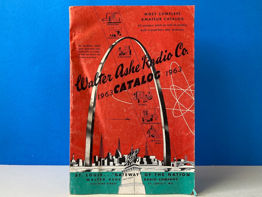 1963 Walter Ashe Radio Co Catalog - Etsy