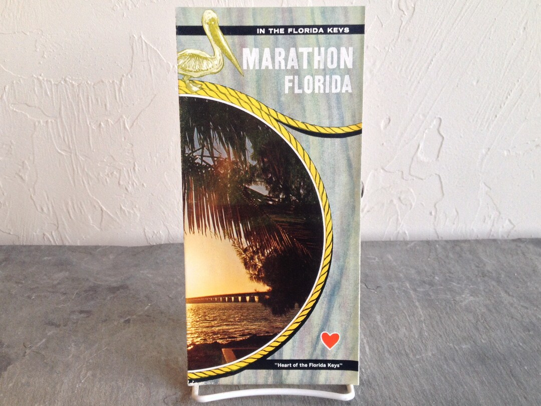 In the Florida Keys Marathon Florida Brochure - Etsy