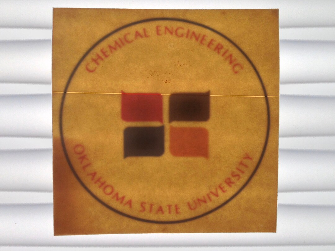 Vintage Chemical Engineering OSU Decal - Etsy