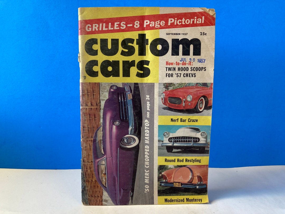 Custom Cars Magazine September 1957 - Etsy