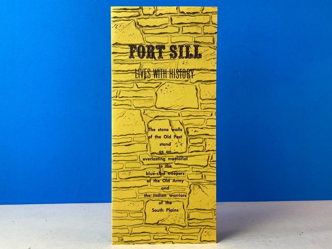 Fort Sill Brochure - Etsy