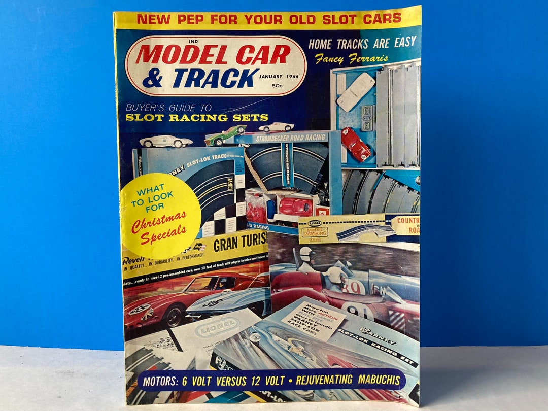 Model Car & Track Magazine January 1966 - Etsy