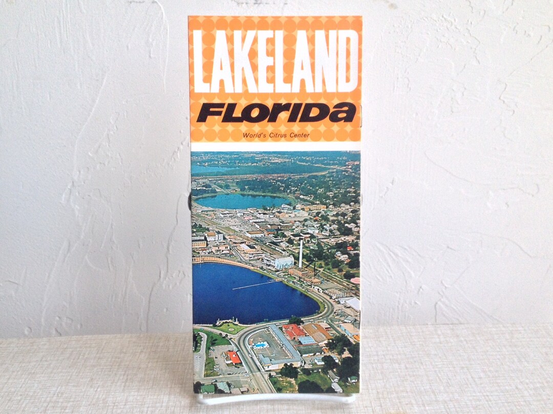Lakeland Florida Brochure - Etsy
