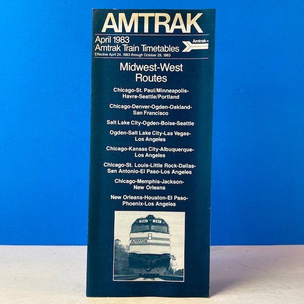 Amtrak Memorabilia - Etsy