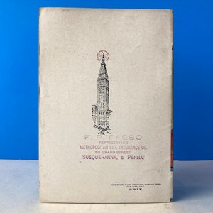First Aid Booklet Metropolitan Life Insurance Co - Etsy
