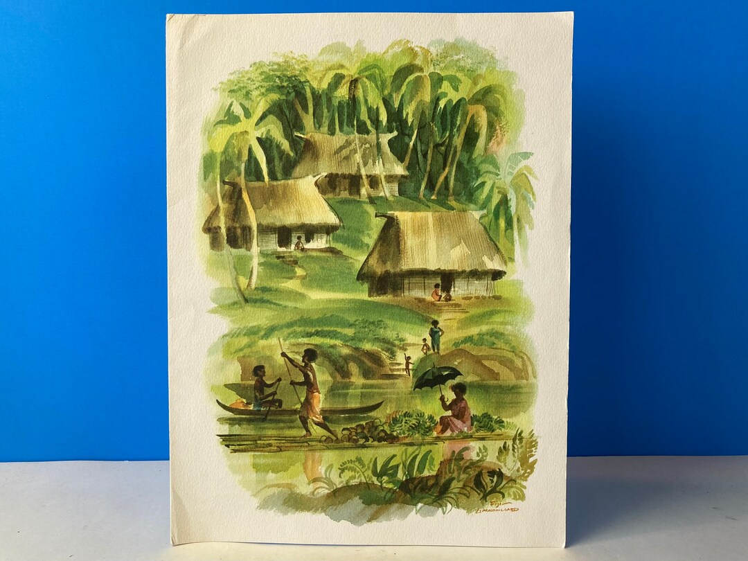 Matson Lines Beachcomber Dinner Menu Fiji Cover - Etsy